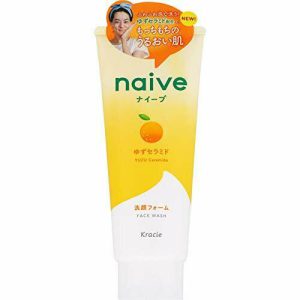 Kracie Naive Face Wash Yuzu Ceramide 130gm (For Dry Skin) – Kawaii