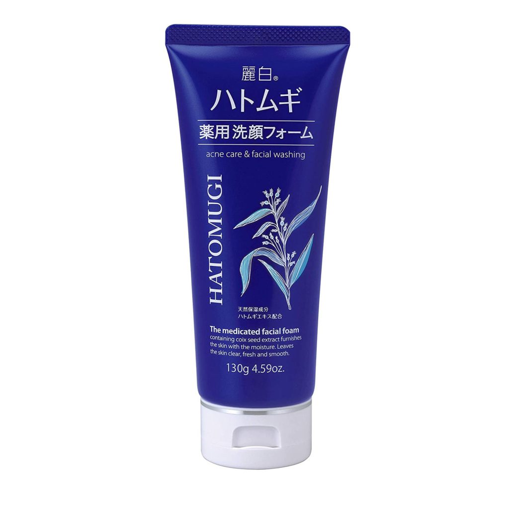 Reihaku Hatomugi Medicated Facial Cleansing Foam 130g - Kawaii