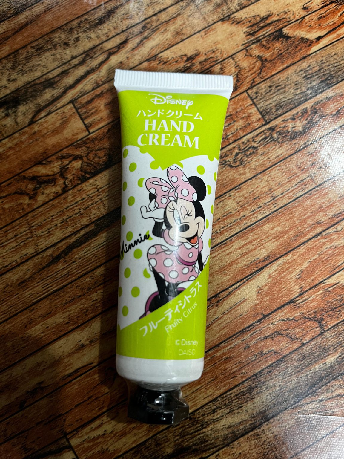 Daiso Disney Hand Cream 30gm - Fruity Citrus - Kawaii