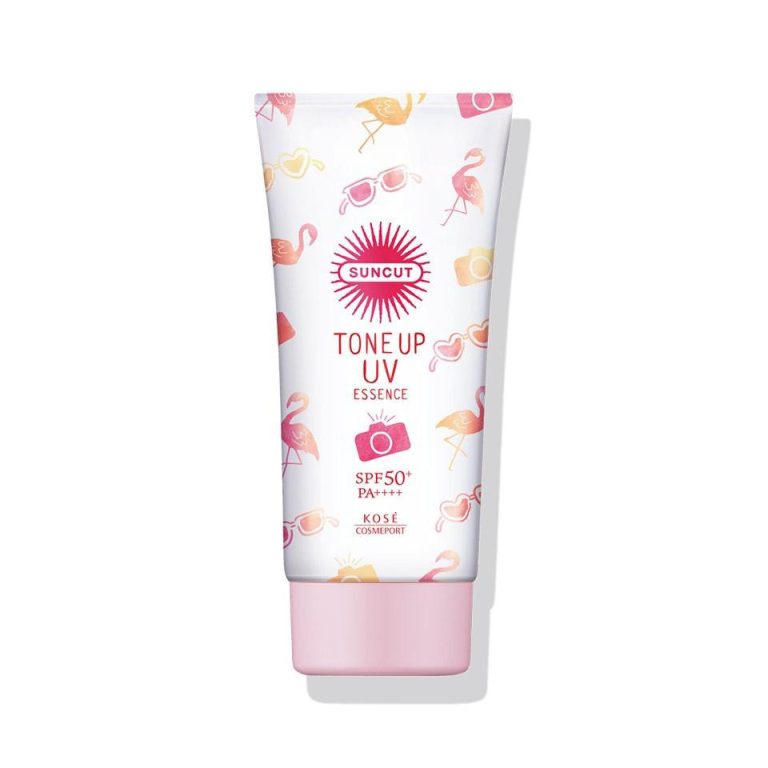 Suncut Tone Up UV Essence Pink Flamingo SPF 50+ PA++++ 80gm – Kawaii